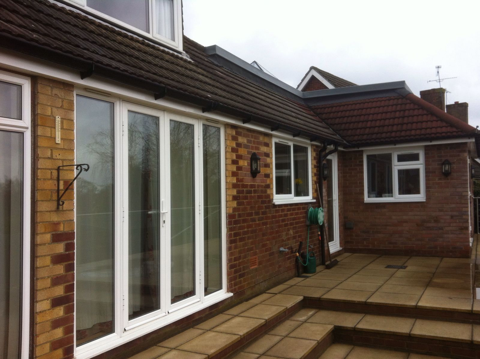 Installation of Finlock Concrete Guttering Project in Farnham, Surrey ...